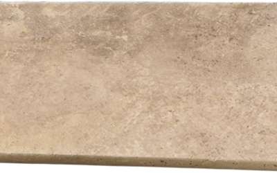Noce Travertine - Tumbled Edge - POOL COPING TILES - NON SLIP STONE ...