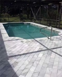 Smokey Quartz Granite Paving around pool outside - POOL COPING TILES ...