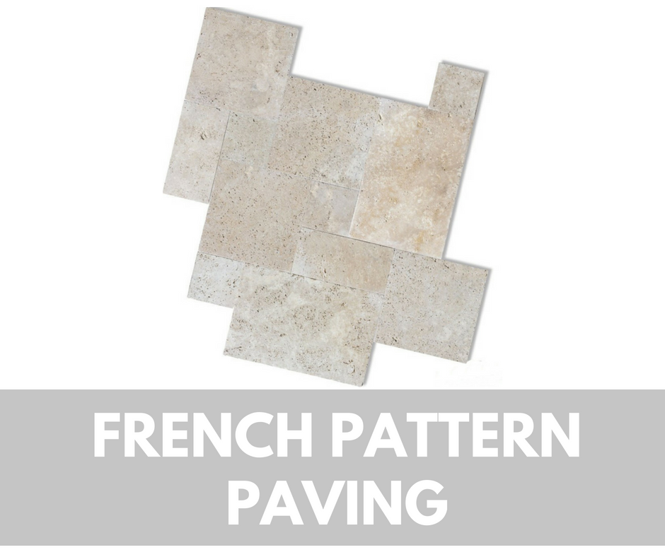 French pattern Paving - POOL COPING TILES - NON SLIP STONE TILES FOR POOLS