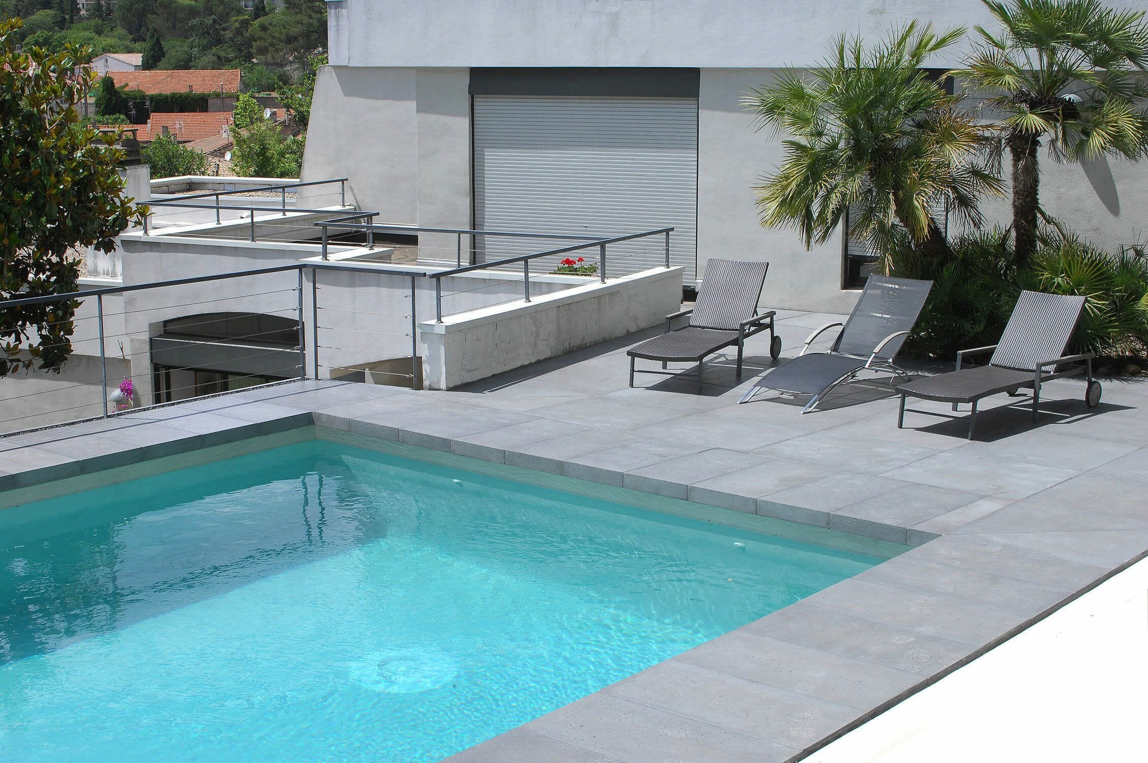 POOL COPING- TILES & PAVERS IN NATURAL NON SLIP STONE