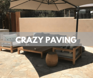 Crazy paving Golden Quartzite - POOL COPING TILES - NON SLIP STONE ...